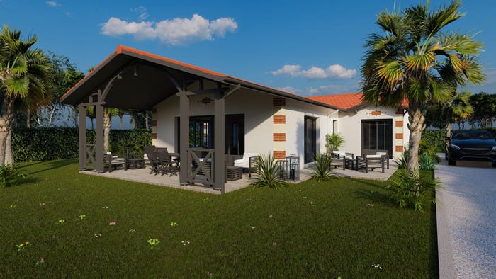 Biscarrosse, Centre-ville, République, Breux - Maison 4 pièces à vendre