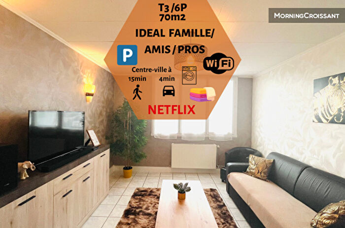 Montluçon, Croix Blanche, Diénat : Appartement 3 pièces à louer