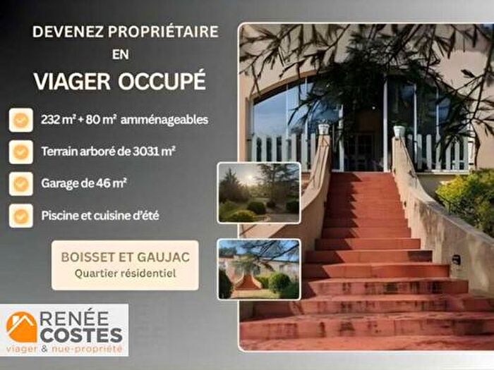 Maison à vendre - Boisset-et-Gaujac - 7 pièces - 5 chambres