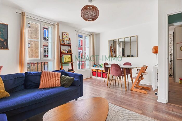 Appartement à vendre - Clichy, République, Victor Hugo - 3 pièces - 2 chambres