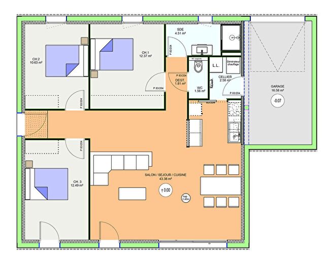 Maisons à vendre et appartements à louer - 3