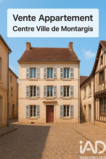 Appartement à vendre - Montargis, Centre-ville - 3 pièces - 1 chambre