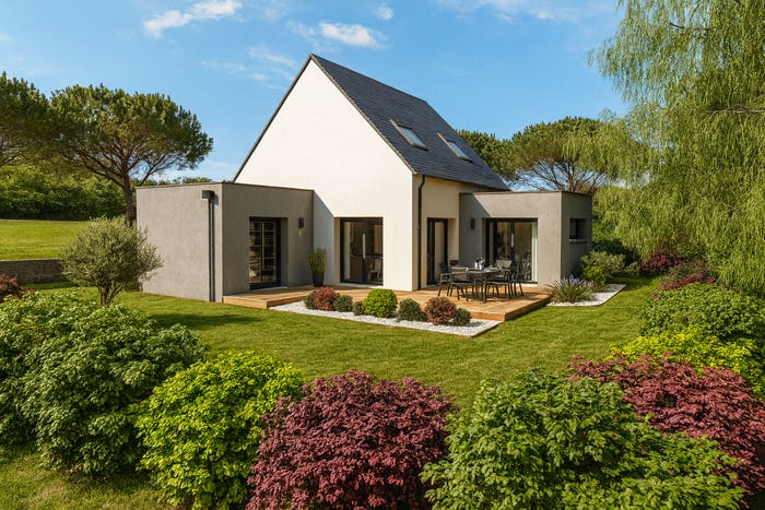 Quimper, Centre-ville : Maison 4 pièces à vendre