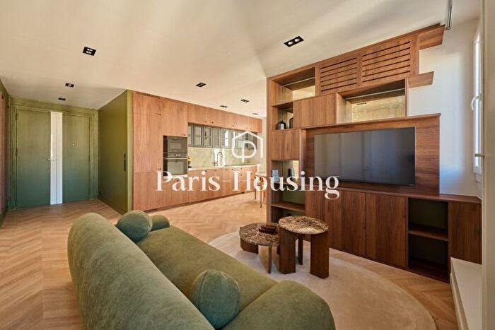 Appartement à louer - Neuilly-sur-Seine, Plaine des Sablons - 2 pièces - 1 chambre