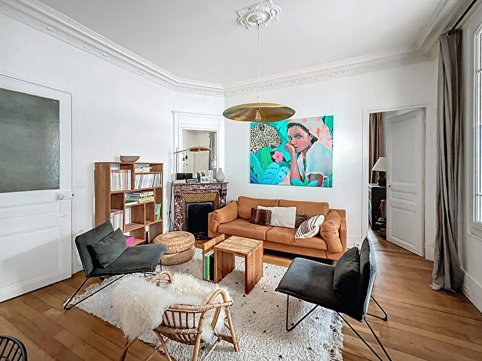 Appartement à vendre - Asnières-sur-Seine, Bécon, Bourguignons - 4 pièces - 2 chambres