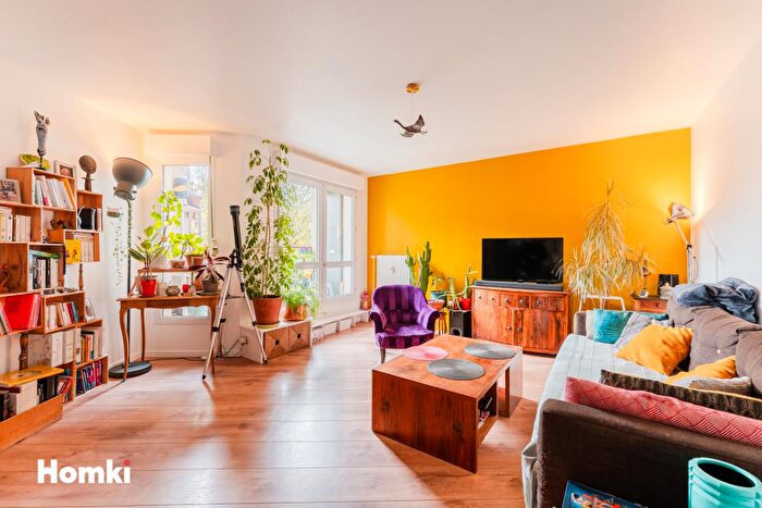 Appartement à vendre - Nantes, Eraudière, La Marrière, Rond-point de Paris - 3 pièces - 2 chambres