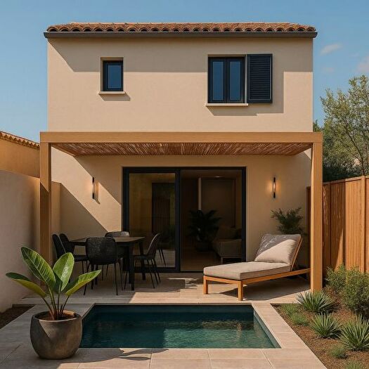 Maison à vendre - Le Cailar - 4 pièces - 3 chambres