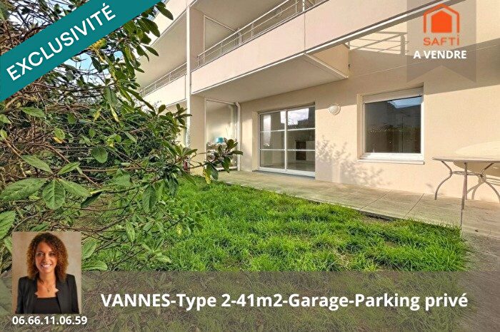 Appartement à vendre - Vannes, Ménimur - 2 pièces - 1 chambre