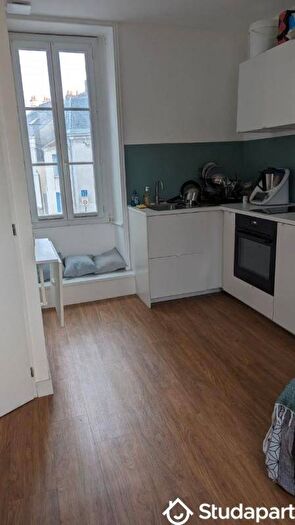 Appartement à louer - Zola, Nantes - 1 pièce
