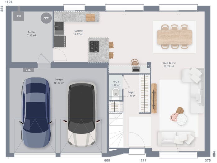 Maisons à vendre et appartements à louer - 2