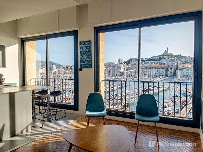 Appartement à vendre - Marseille e , Hôtel de ville - 3 pièces - 2 chambres
