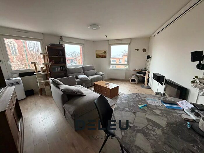 Appartement à vendre - Wasquehal, Centre-ville, Pharos, Site Saint-Nicolas - 2 pièces - 1 chambre