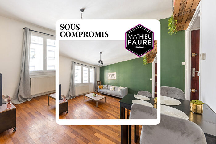 Appartement 2 pièces à Lyon 3ème, Voltaire, Part Dieu, à vendre