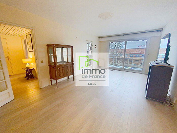 Appartement à vendre - Ronchin, Petit Ronchin, Le Bas Hellu - 3 pièces - 2 chambres