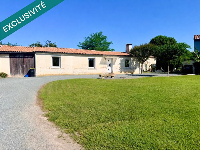 Maison 4 pièces à Léogeats, à vendre