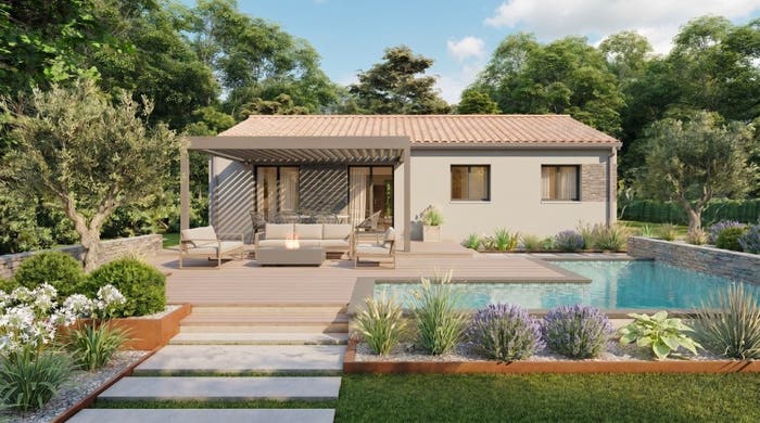Castres-Gironde : Maison 4 pièces à vendre