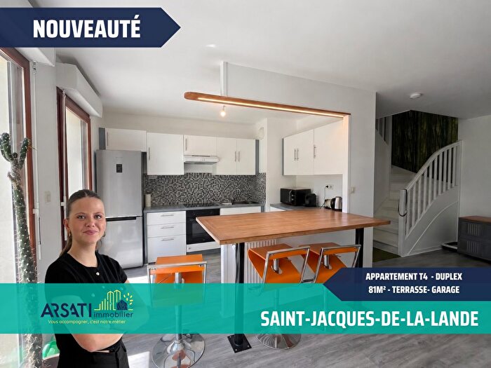 Saint-Jacques-de-la-Lande : Appartement 4 pièces à vendre