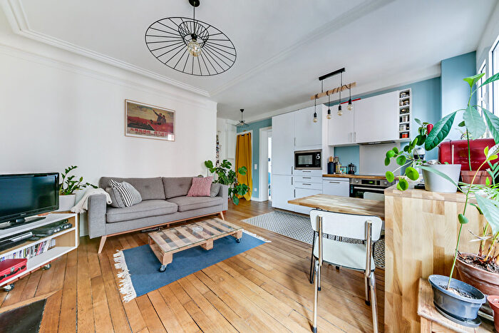 Appartement 3 pièces à vendre à Paris 20ème, Père Lachaise, Réunion