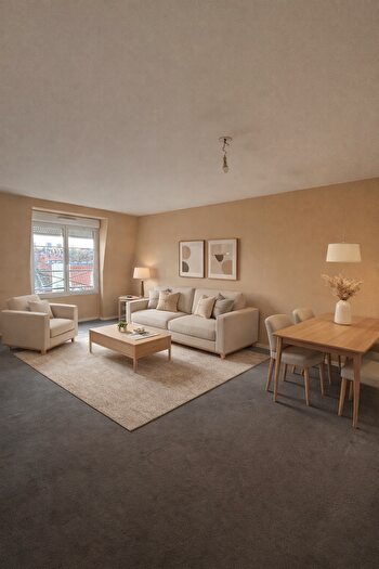 Appartement à vendre - Saint-André-lez-Lille, Ouest - 3 pièces - 2 chambres