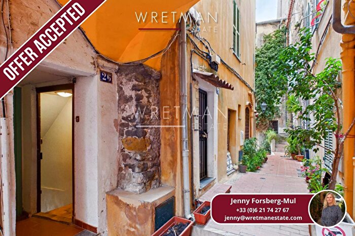 Menton, Hôtel de Ville, Vieille Ville, Musée, Madone, Carnolès : Appartement 1 pièce à vendre