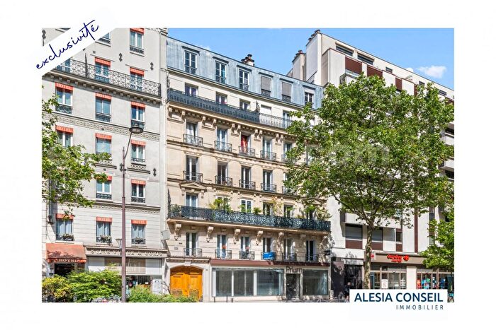 Paris 14ème, Jean Moulin, Porte d'Orléans : Appartement 3 pièces à vendre
