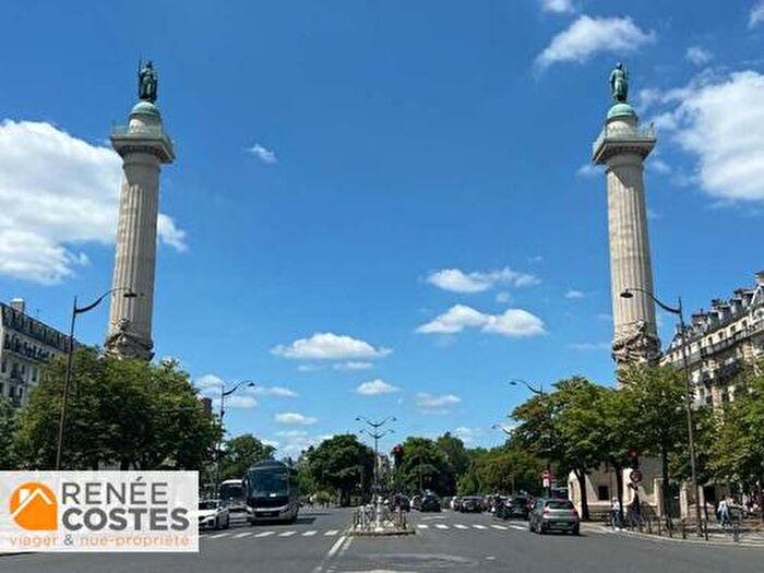 Appartement à vendre - Paris e , Bel-Air, Nord - 3 pièces - 1 chambre