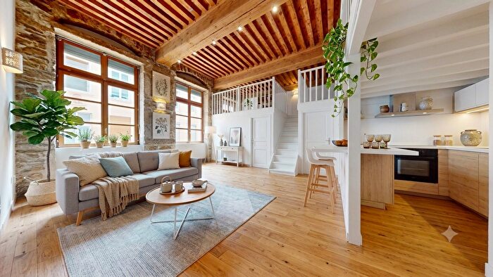 Appartement 3 pièces à Lyon 4ème, Croix Rousse Est, à vendre