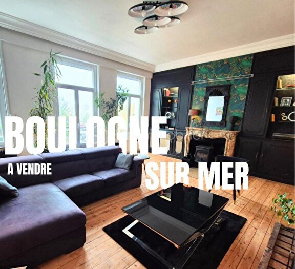 Maison à vendre - Boulogne-sur-Mer, Basse-ville - 7 pièces - 5 chambres