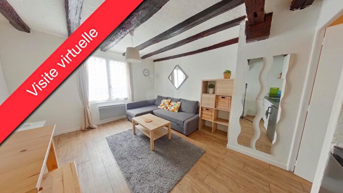 Appartement à louer - Tours, Centre-ville - 1 pièce