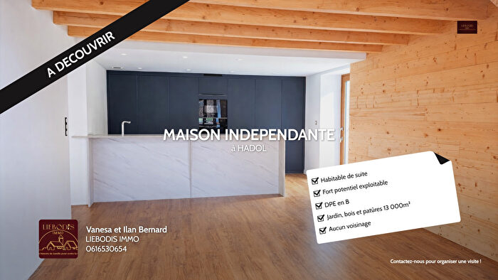 Maison à vendre - Hadol - 8 pièces - 2 chambres