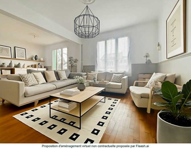 Maison à vendre - Les Clayes-sous-Bois, Centre-ville - 6 pièces - 4 chambres