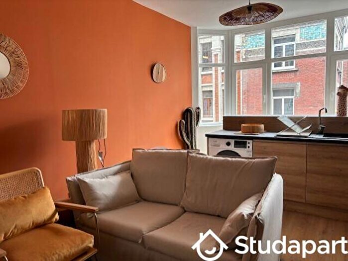 Appartement à louer - Centre, Lille - 1 pièce - 4 chambres