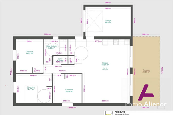 Maison à vendre - Aureilhan - 4 pièces - 3 chambres