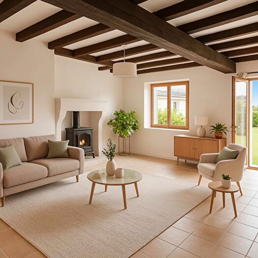 Maison à vendre - Prissac - 9 pièces - 5 chambres