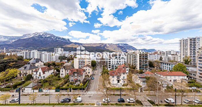 Appartement à vendre - Grenoble, La Capuche, Grands Boulevards - 3 pièces - 2 chambres