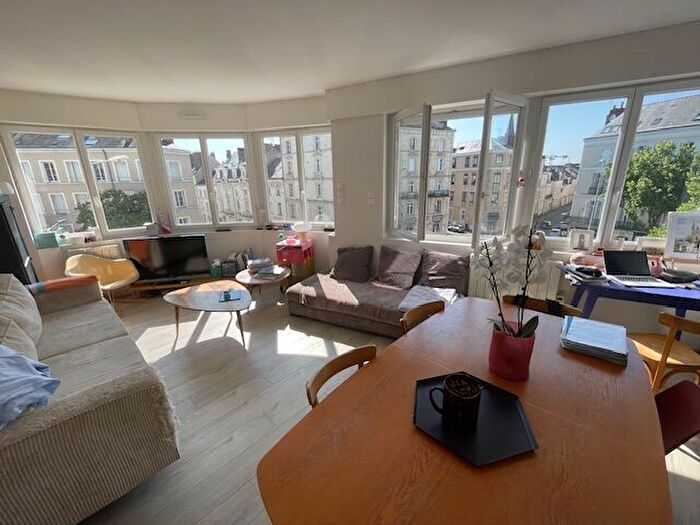 Appartement à vendre - Angers, Centre-ville, La Fayette - 3 pièces - 2 chambres