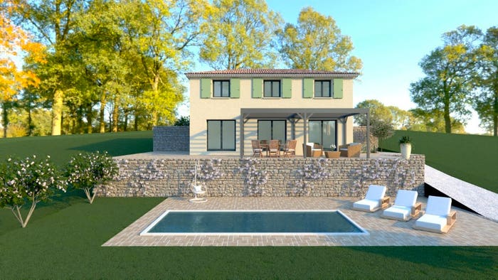Maison 6 pièces à Puget-Ville, à vendre