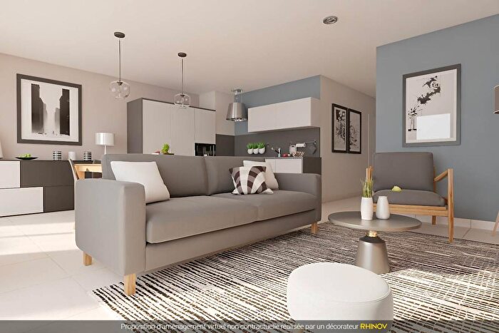 Appartement à vendre - Villeurbanne - 2 pièces - 1 chambre