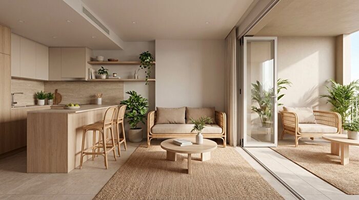 Appartement à vendre - Aix-en-Provence, Pont de Beraud - 3 pièces - 2 chambres