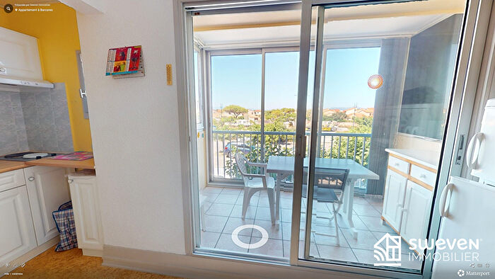Appartement à vendre - Le Barcarès, Centre-ville, Village - 2 pièces - 1 chambre