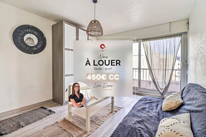 Appartement à louer - Gambetta, Nîmes - 1 pièce