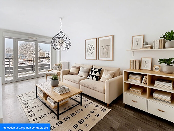 Appartement à vendre - Orléans, La Source Université, Parc Floral - 2 pièces - 1 chambre