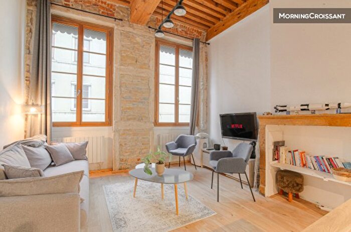 Appartement à louer - Lyon er , Haut, Coeur des Pentes - 2 pièces - 1 chambre