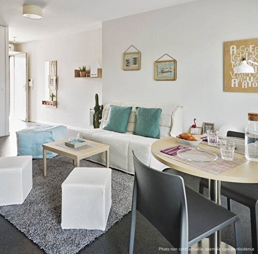 Appartement à louer - Atalante Beaulieu, Rennes - 2 pièces - 1 chambre