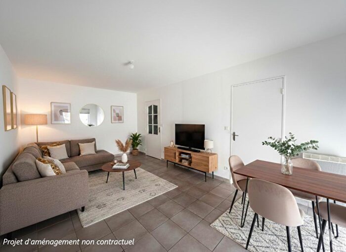 Appartement à louer - Rezé, Pont Rousseau - 3 pièces - 2 chambres