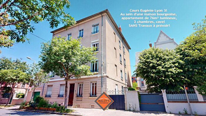 Lyon 3ème, Monchat - Appartement 4 pièces à vendre