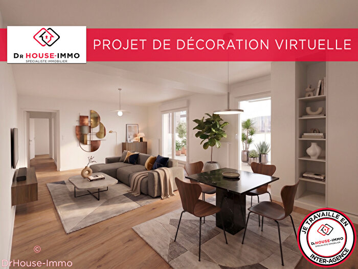 Appartement à vendre - Saint-Malo, La Gare, Marville - 4 pièces - 3 chambres