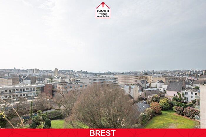 Appartement à vendre - Brest, La Croix Rouge - 4 pièces - 2 chambres