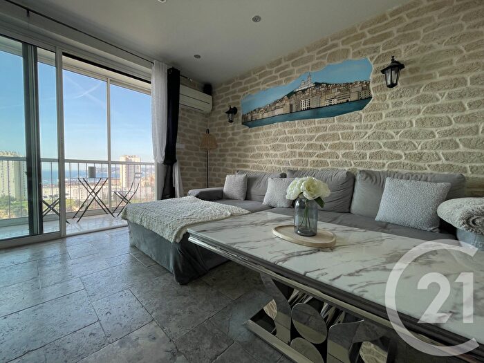 Appartement à vendre - Marseille e , Les Borels - 3 pièces - 2 chambres