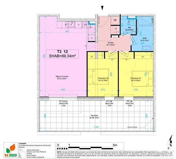 Appartement à vendre - Saint-Raphaël, Plateau Notre-Dame - 3 pièces